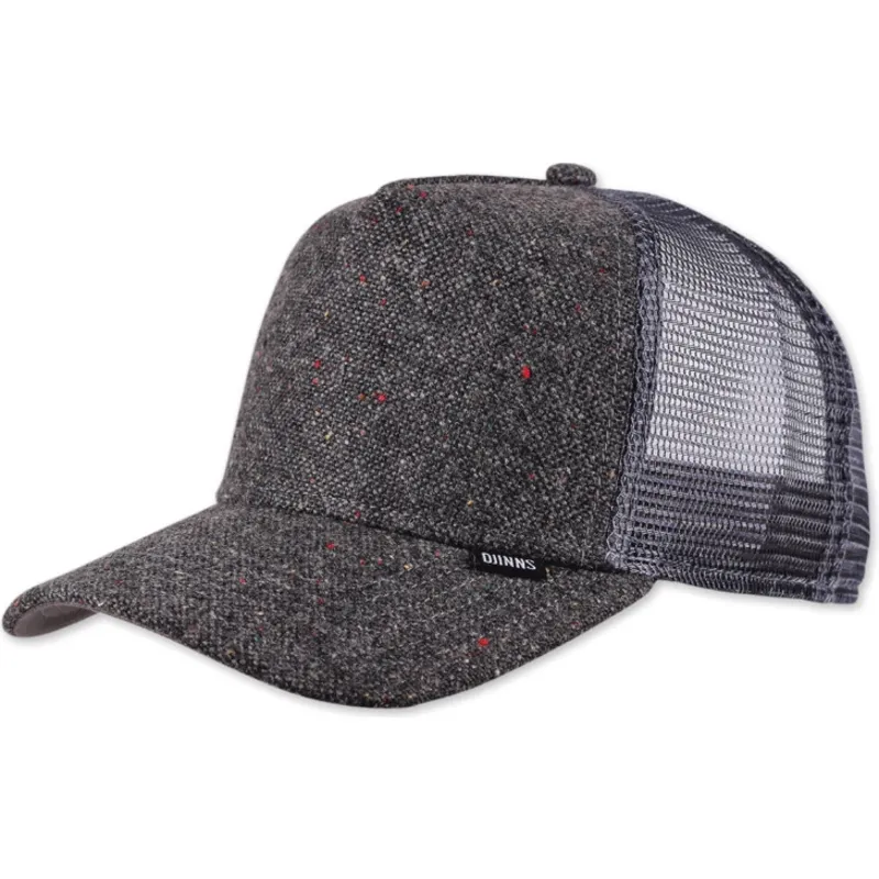 Casquette trucker grise Spotted Edge Djinns: Caphunters.lu